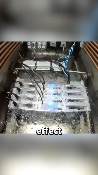 The computer works even when submerged in water! - YouTube