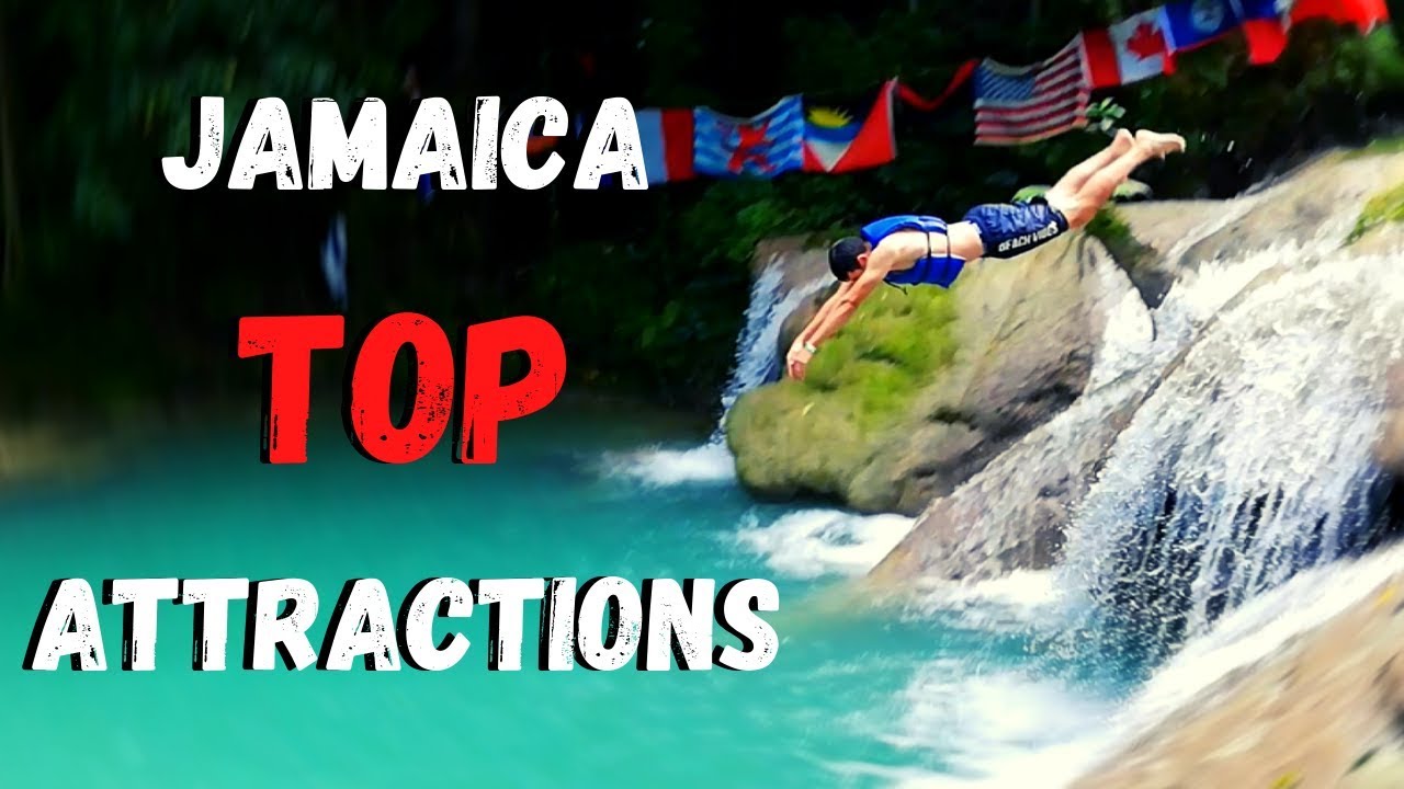 Solo Climbing Dunn's River Falls | Jumping In Irie Blue Hole | Ocho ...