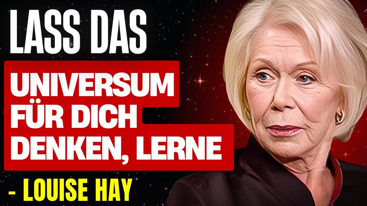 LASS DAS UNIVERSUM FÜR DICH DENKEN, LERNE – LOUISE HAY - YouTube