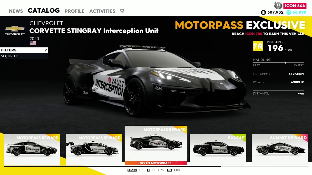 The Crew 2 All Interception Unit Cars - YouTube