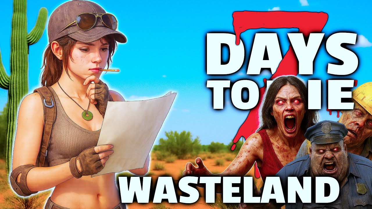 Tier 5 Wasteland POI's and New Horde Base Building! 7d2d 2.0 Solo - YouTube
