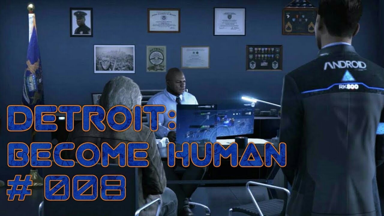 DETROIT: BECOME HUMAN 008: Police Departement - YouTube