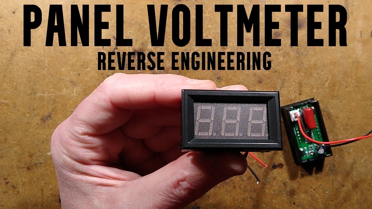 70 to 500V panel LED voltage display (with schematic) - YouTube