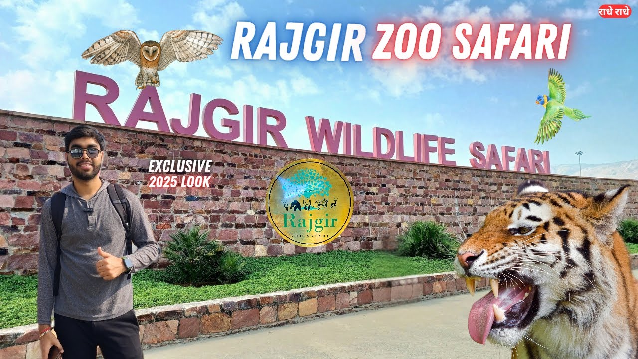 Rajgir Zoo Safari Full Tour & Guide🐅 | Rajgir Tourist Places Exclusive ...