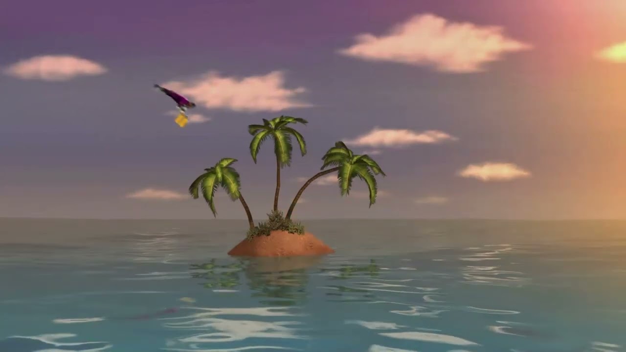 Bikini Atoll Spongebob Sunset