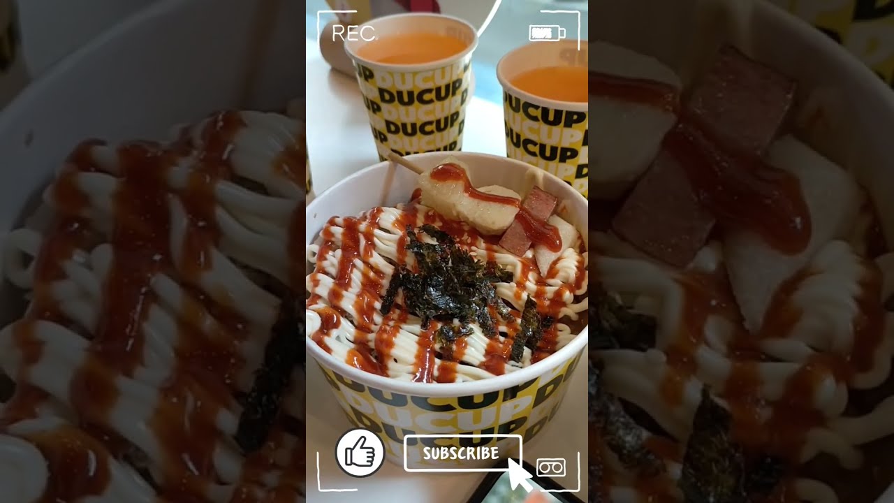 DUCUP SM NORTH EDSA || @Ryan Bang #delicious #afffordable #koreanfood ...