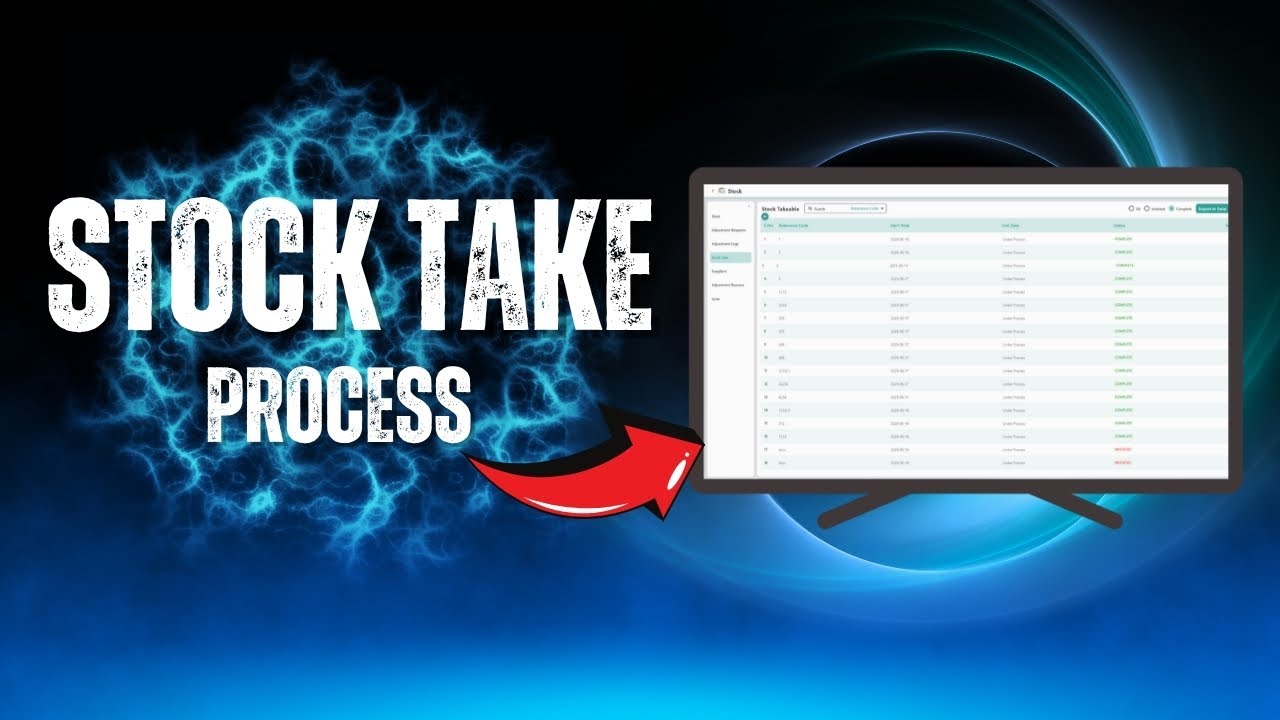 Stock Take Process in Impact Book Point of Sale (iBook POS) - YouTube