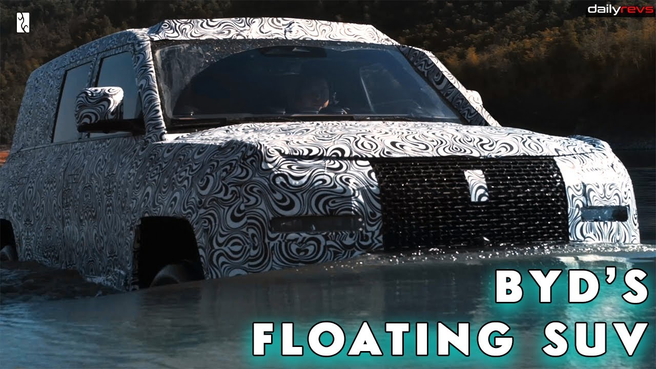 2023 YangWang U8 | Emergency Floating Mode & Deep Wading Technology ...