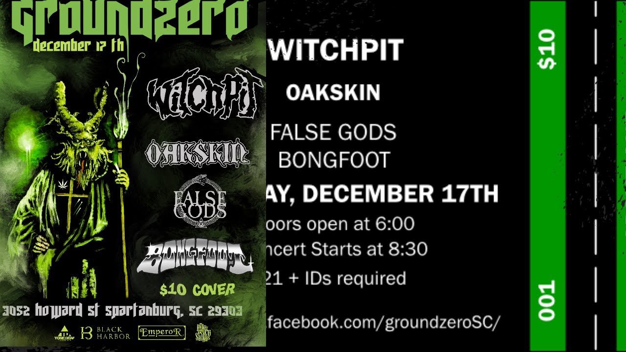 Witchpit - Show Announcement!! - YouTube