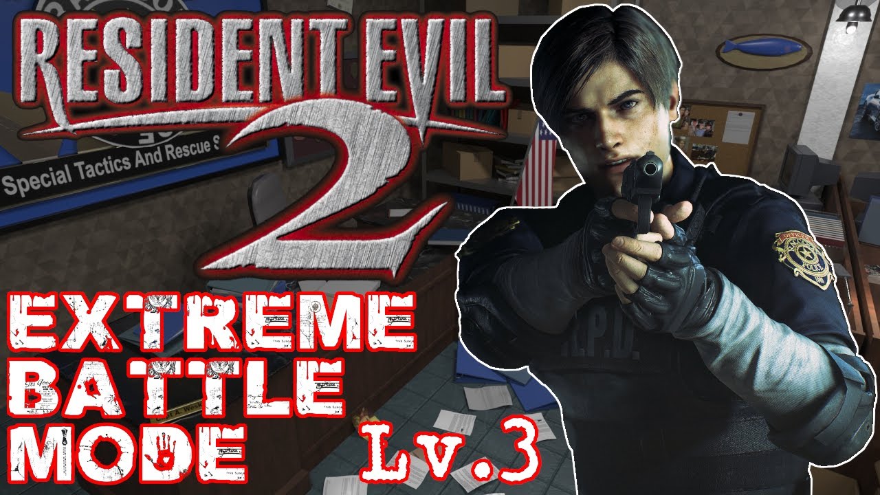 Resident Evil 2 Extreme Battle Mode Lv.3 - YouTube