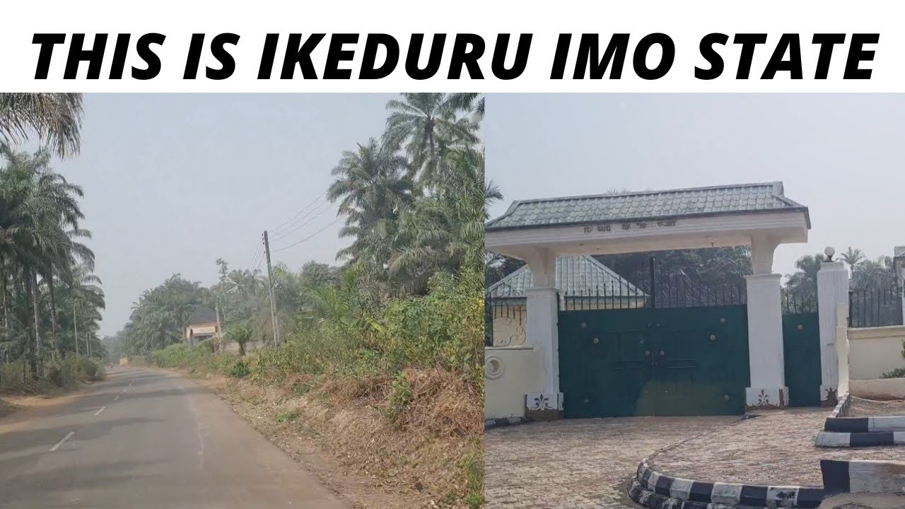 TOUR AROUND AMAIMO IKEDURU + MOST VILLAGE ROADS ARE BETTER THAN CITY ...