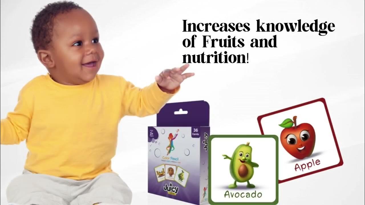 Juicy Fruit Flashcards: A Fun & Tasty Way to Learn About Fruits! - YouTube
