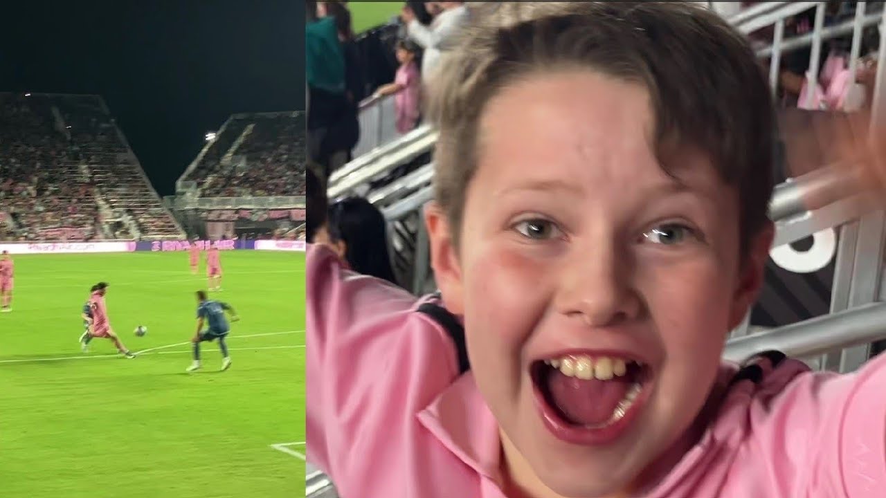 Fan view of Leo Messi's great goal vs. SKC (and more highlights from ...