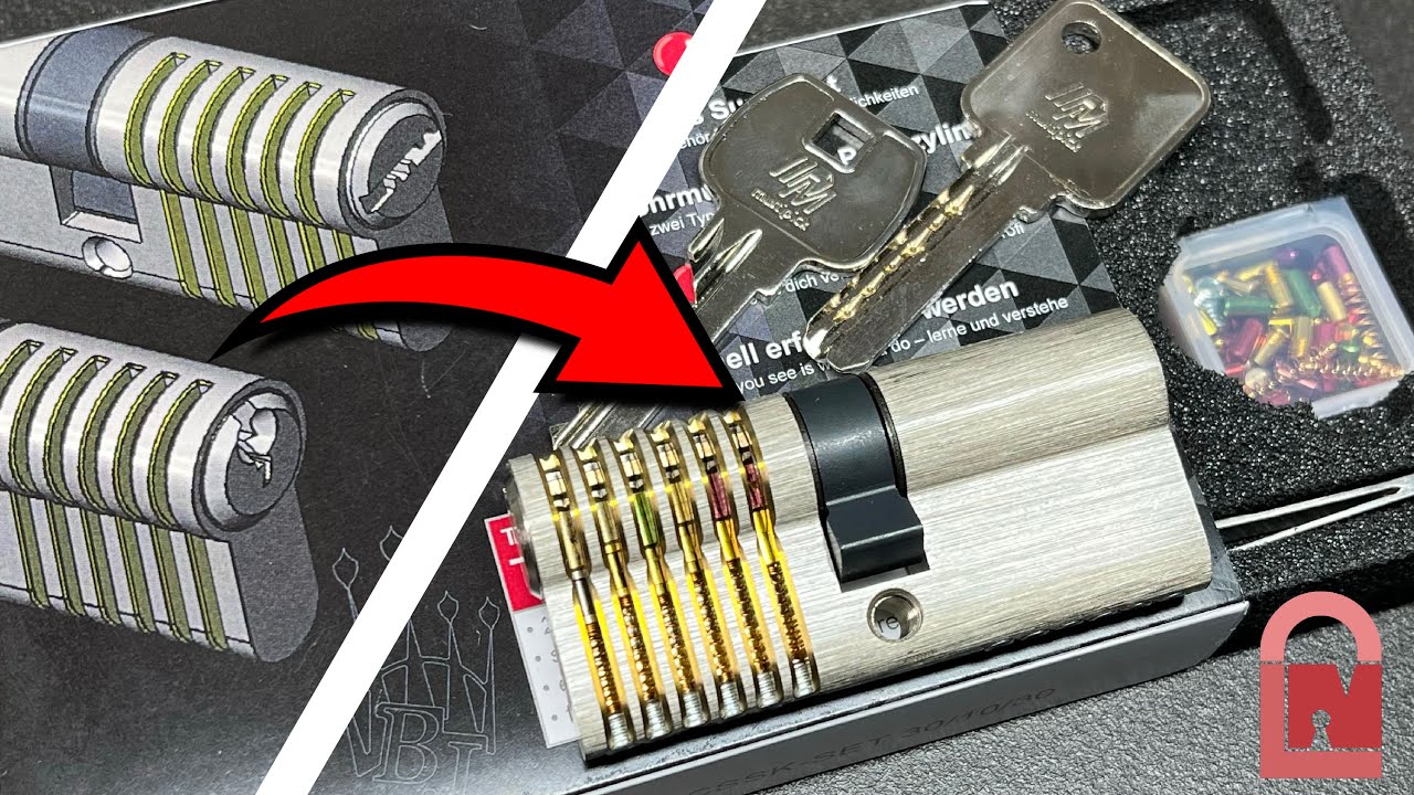 Multipick Left-Hand Dimple & Standard Profile Combination Cutaway Lock ...