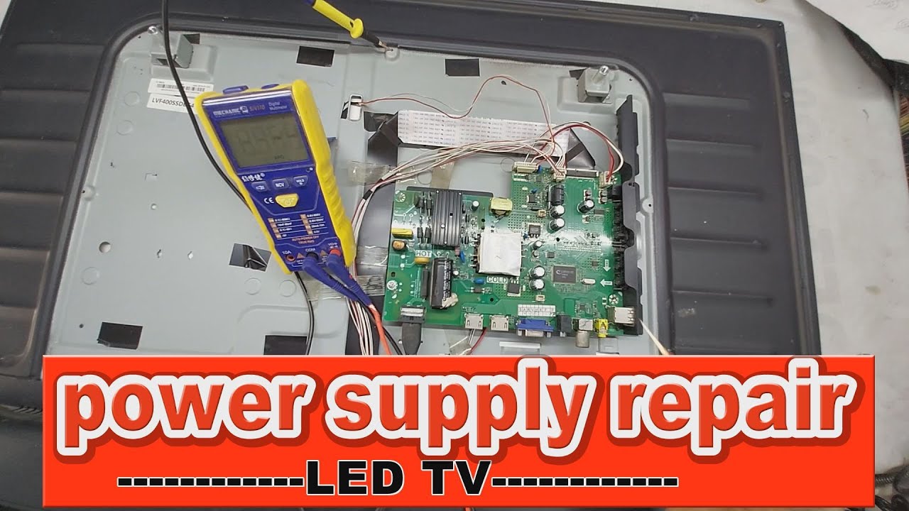#led tv power indicater bilinking solve - YouTube