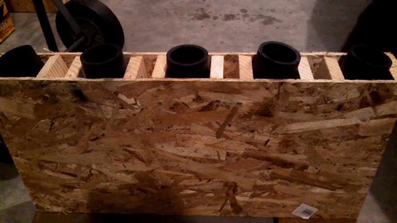 Homemade Fan Slice Mortar Rack - YouTube