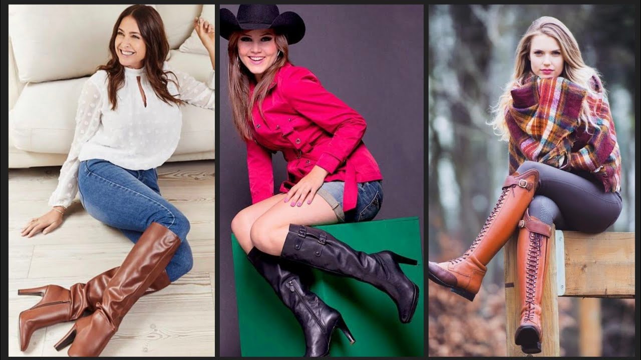 Stylish Long Boots Outfit Ideas for Women 👢 - YouTube