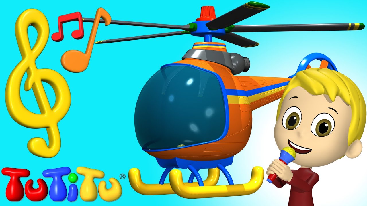Songs & Karaoke for Children 🎵 Helicopter 🎶 TuTiTu Songs - YouTube
