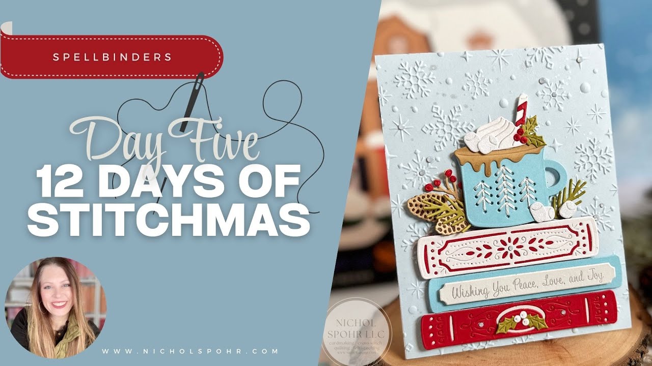 STITCHMAS Fun Starts Here with Stitched Mug and Book Scene - YouTube