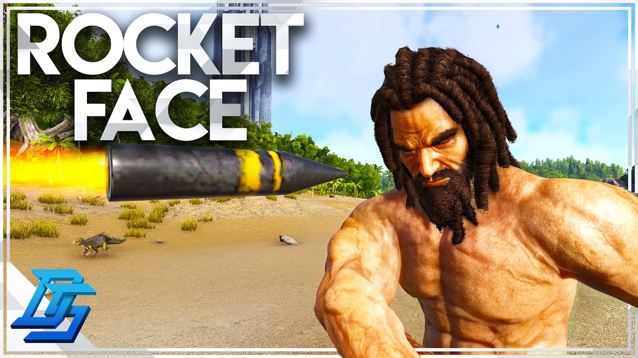 JUGGERNAUT RUN , SURVIVING ROCKET TO THE FACE ! Ark Survival Evolved ...