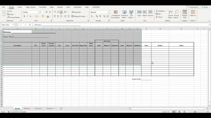 Designing Excel Spreadsheets Youtube