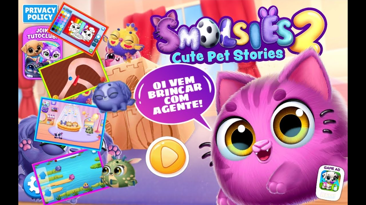 SMOLSIES 2 - MOSTREI MEUS PETS E JOGUEI MINI GAMES | JOGANDO SMOLSIES 2 ...