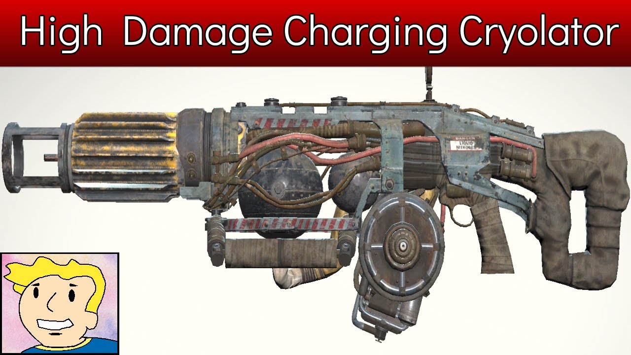 FO76 - Charging Cryolator - High Damage - YouTube
