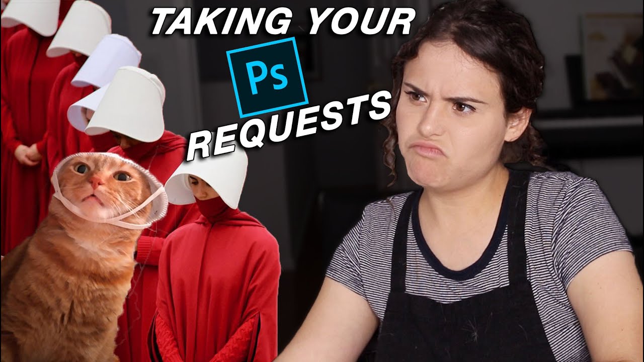 TAKING YOUR PHOTOSHOP REQUESTS - YouTube