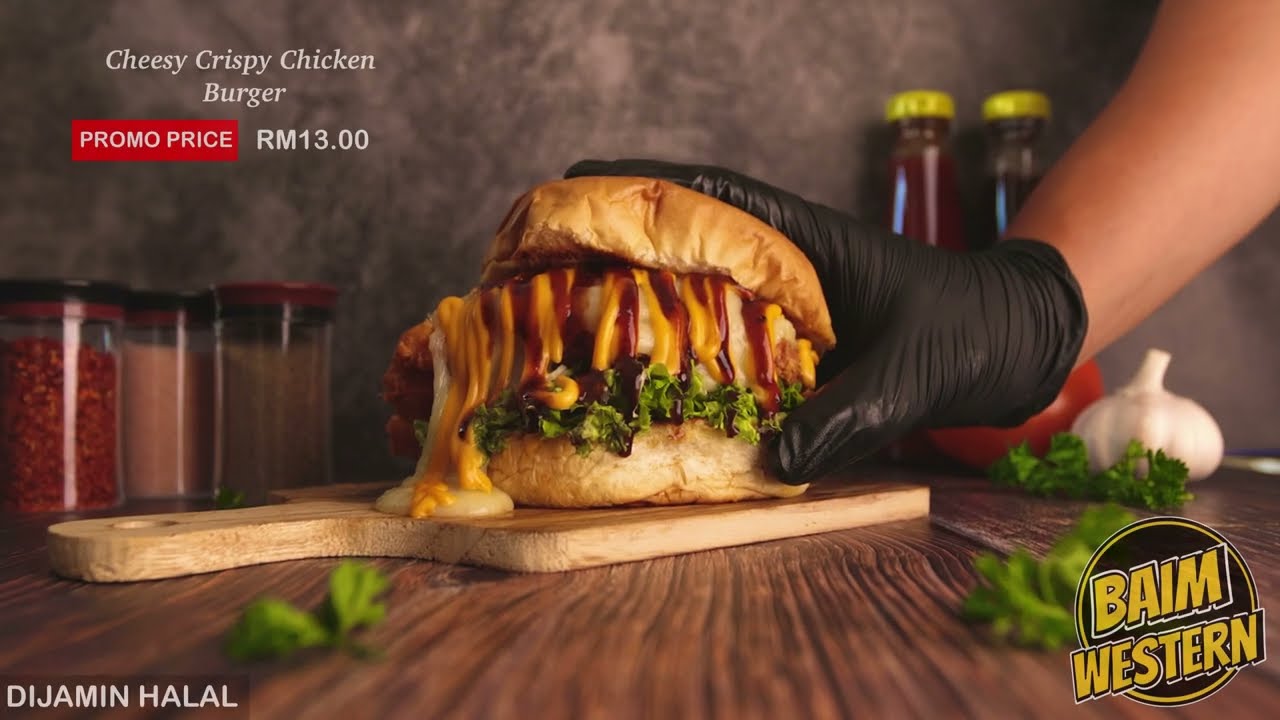 D'Baim Western and Burger Penang (Food Commercial) 2022 - YouTube