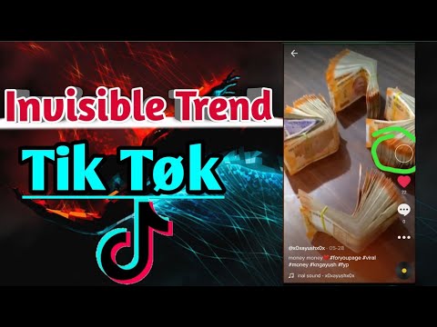 how to set invisible dp on tik tok | very simple trick. | #kngayush # ...
