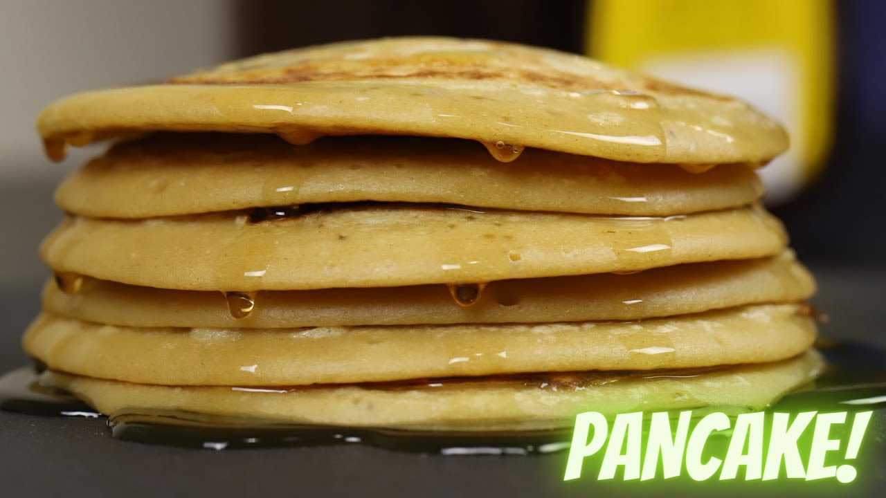 Healthy Banana Pan Cake | Whole wheat banana pancakes | Healthy ...