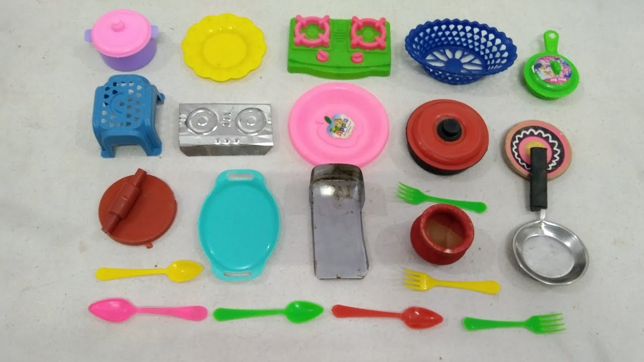 Mini Kitchen Set ||Mini Kitchen Cooking||Unboxing Mini Kitchen set ...