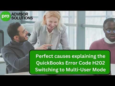 Fix QuickBooks Error H202 Switching to Multi User Mode Now #error #quickbooks #qb #viral # ...