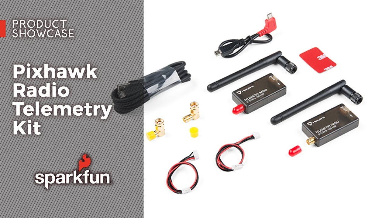 Product Showcase: Pixhawk Radio Telemetry Kit - YouTube