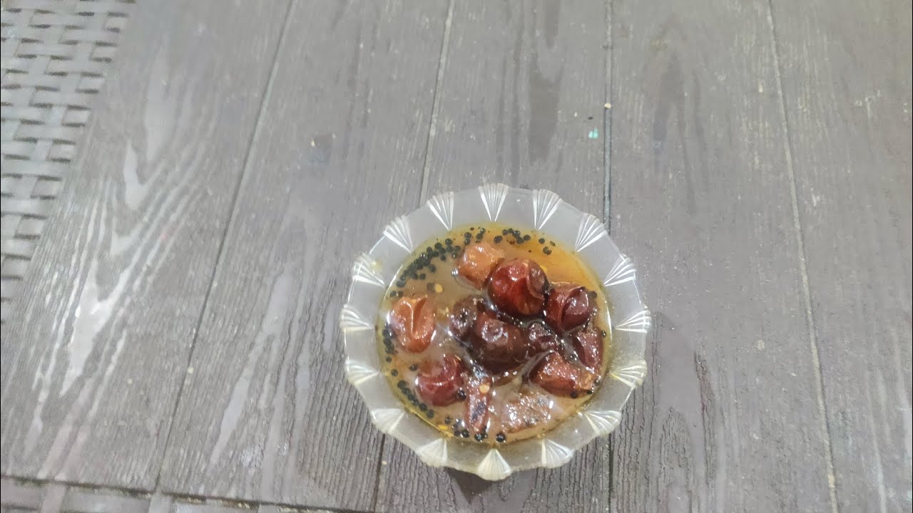 Kul er Tok Recipe | Mouthwatering Bengali Recipe | Khatta Meetha Recipe ...