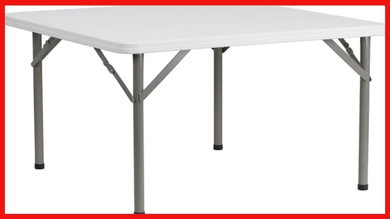 Great product - Flash Furniture 3-Foot Square Granite White Plastic ...