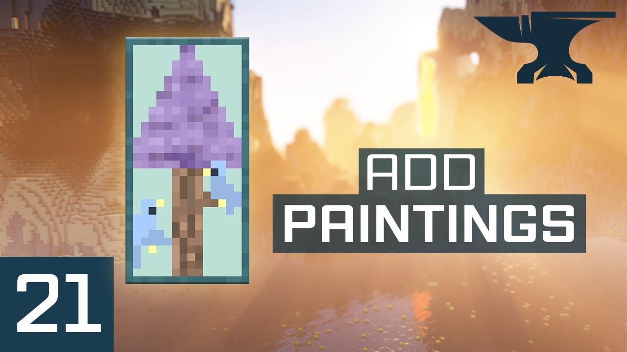 Minecraft Modding 1.18.1 with Forge | CUSTOM PAINTINGS - YouTube