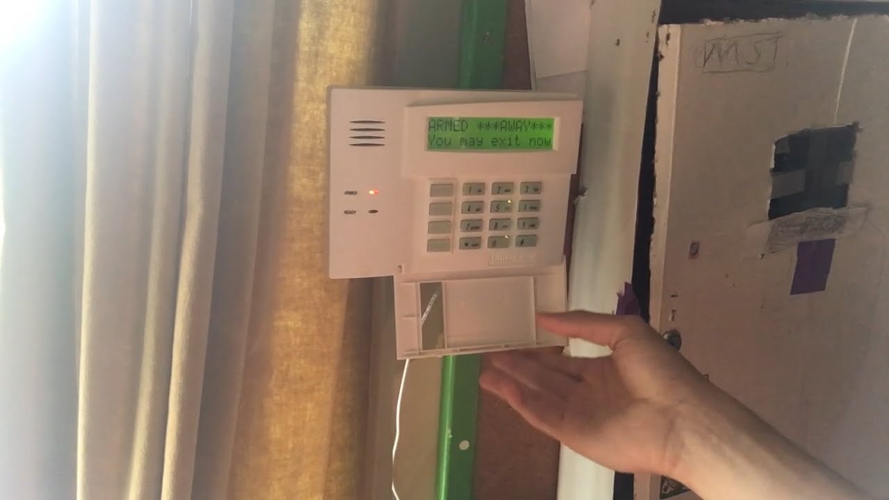 Ademco Vista 128B Test 1 - YouTube