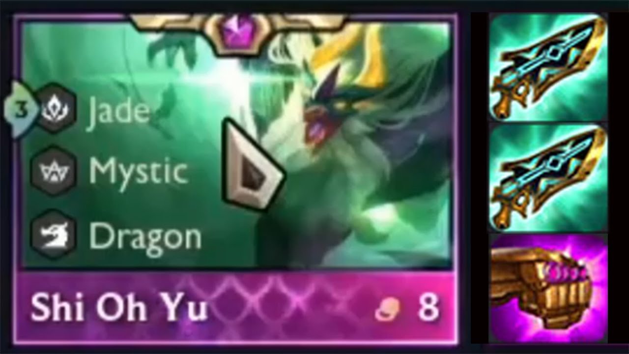 NEW TFT SET 7 LEAK - SHI OH YU 8 COST V.I.P HEALING ! - YouTube