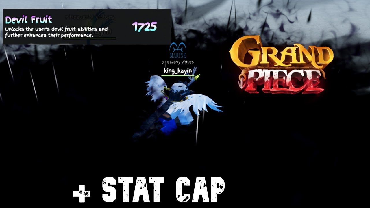 [GPO] MAX DAMAGE YAMI + STAT CAP - YouTube