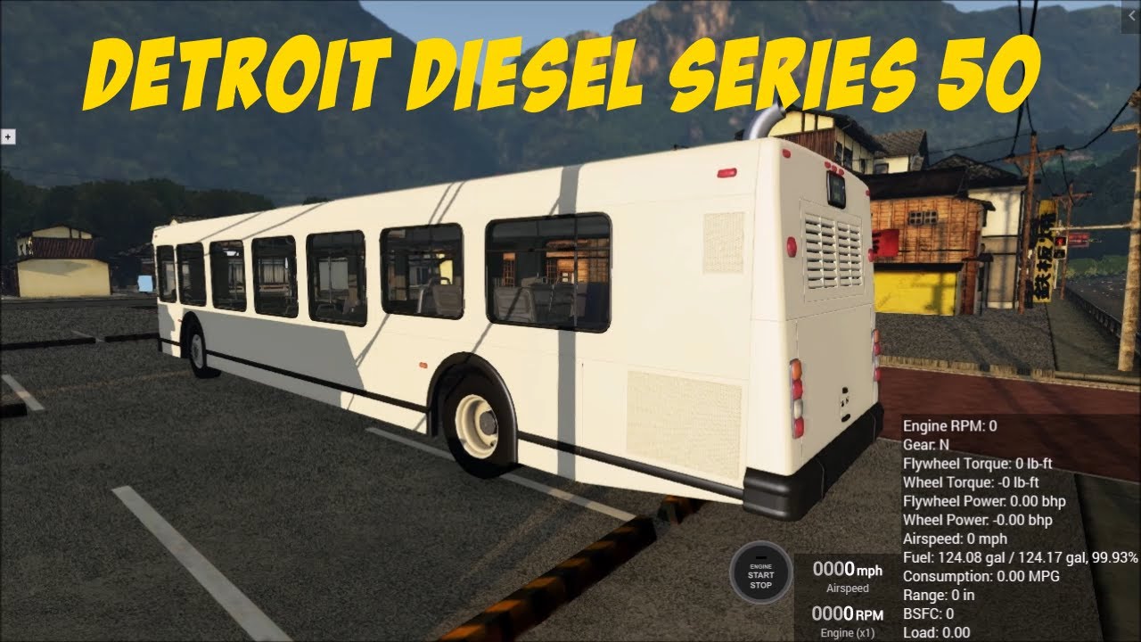 BeamNG Bus Mod 2/27/21: DETROIT DIESEL SERIES 50/ ALLISON B400R Engine ...