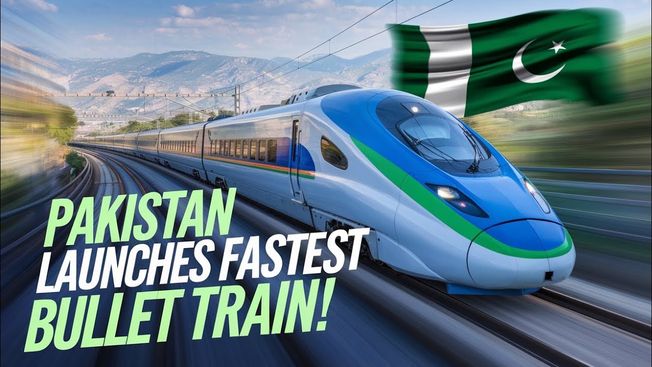 Pakistan Is Make Fastest Bullet Train Before India | Hassan Globe - YouTube