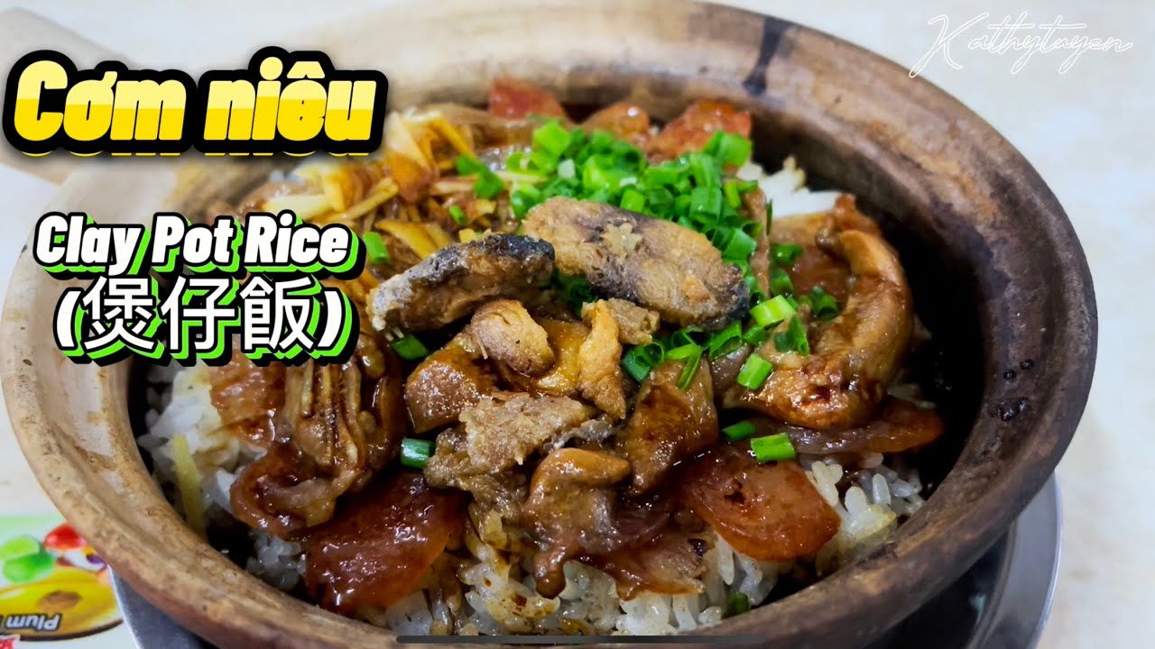 Cơm niêu Malaysia- Clay pot rice in Kuching, Sarawak, Malaysia. - YouTube