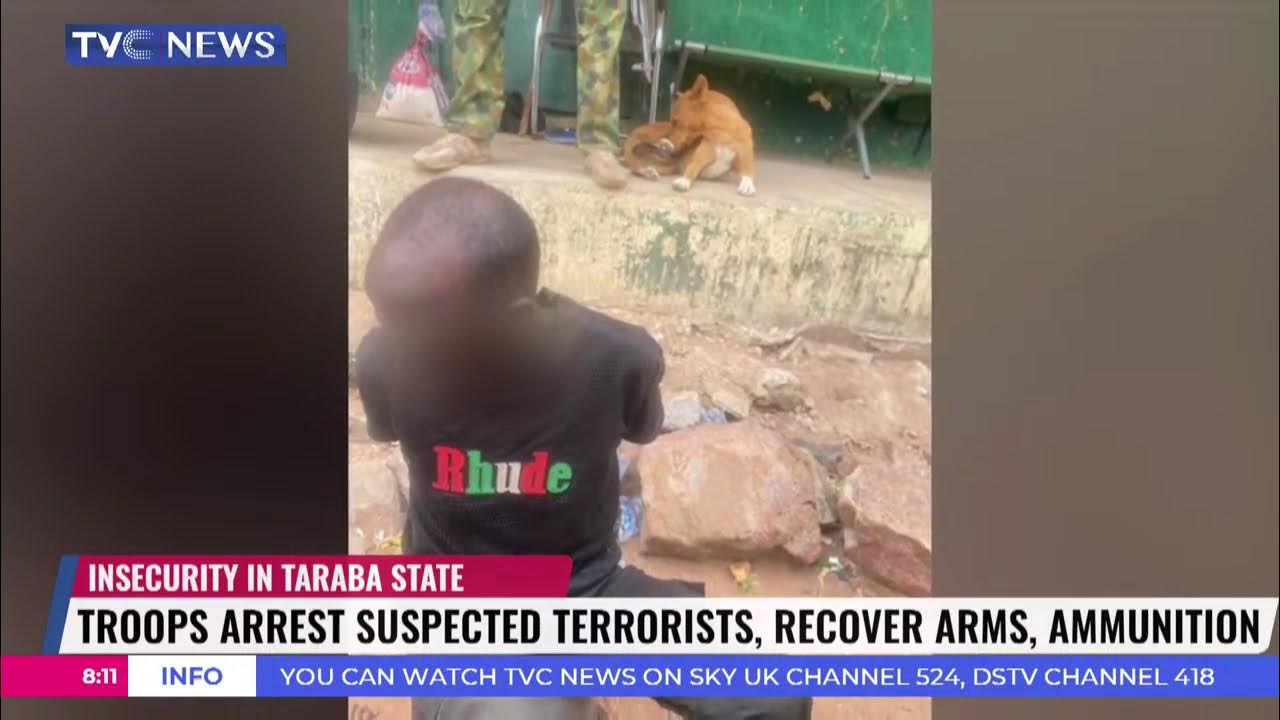 Troops Arrest Suspected Terrorists, Recover Arms Ammunition - YouTube