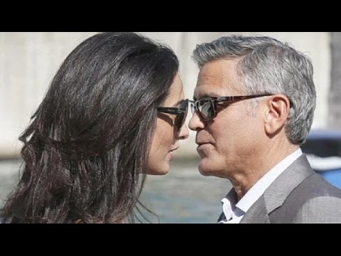 Evlenmemeye yeminli Clooney bekarlığa veda etti
