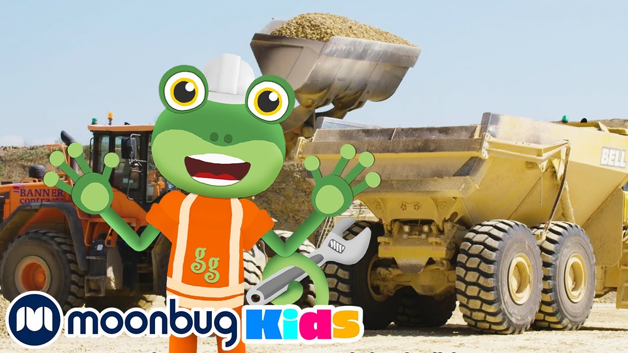Gecko's Dump Truck - Learn with Subtitles | Gecko's Garage | Cartoons ...