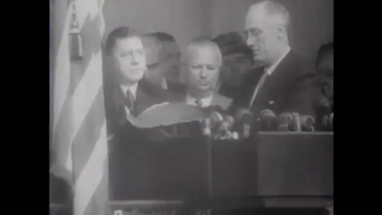 Fourth Inauguration of Franklin D. Roosevelt (1945) - YouTube