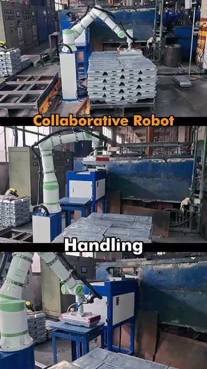 Collaborative Robot for Smart Handling - Efficiency at Its Best! 🤖📦#cobots #evsrobot # ...