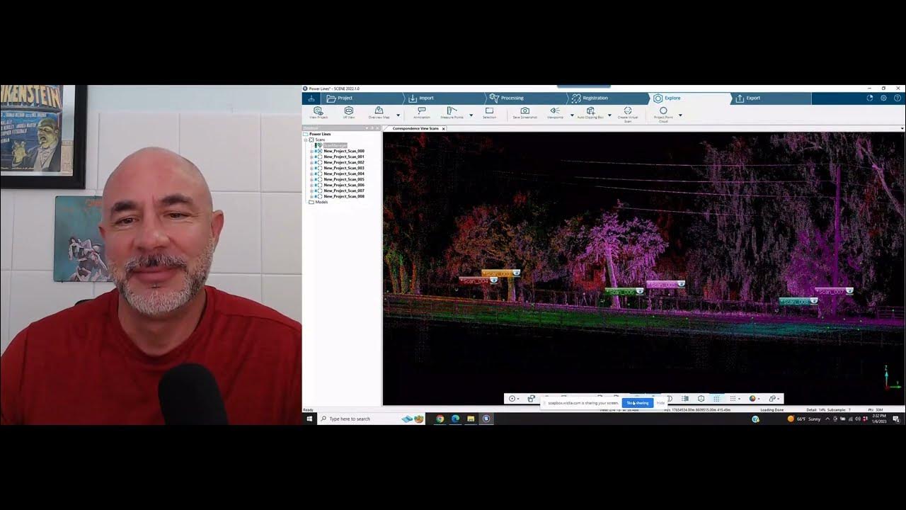 Atlantic Laser Scanning FARO Tutorial Registering a Road Scan Using Sphere Targets - YouTube