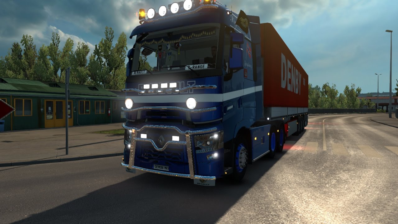 [ETS 2 v1.26.6] RENAULT T-RANGE RTA V6.2 + SOUND + TUNING - YouTube